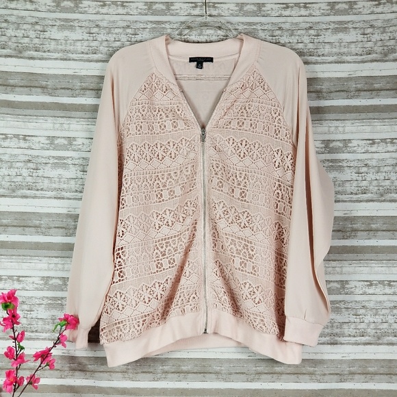 Signature Studio | Jackets & Coats | Pink Laced Pattern Signature ...